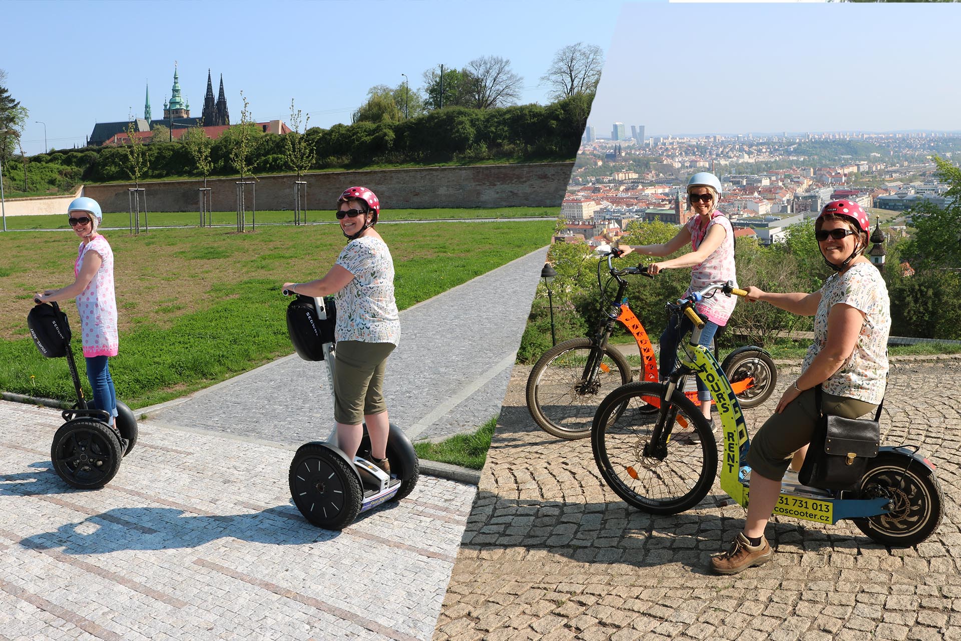 Segway and e-Scooter Double Tour - Euro Segway Prague tours